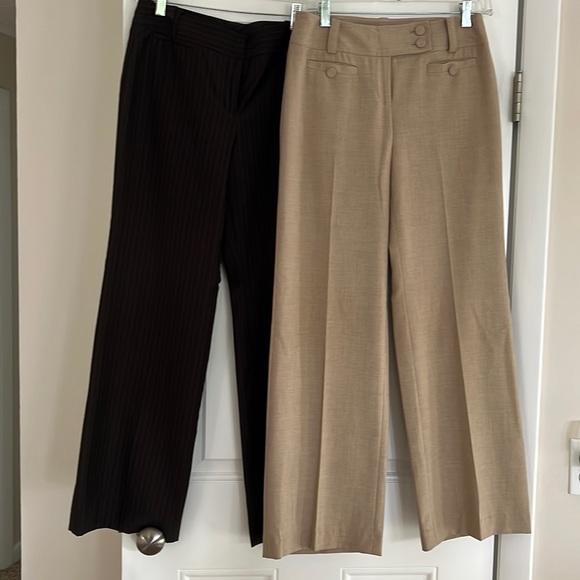 Ann Taylor | Pants & Jumpsuits | 2 Pairs Ann Taylor Pants Brown ...